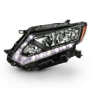 ANZO USA 111077 99-02 4RUNNER HEADLIGHTS BLACK WITH AMBER REFLECTORS ...