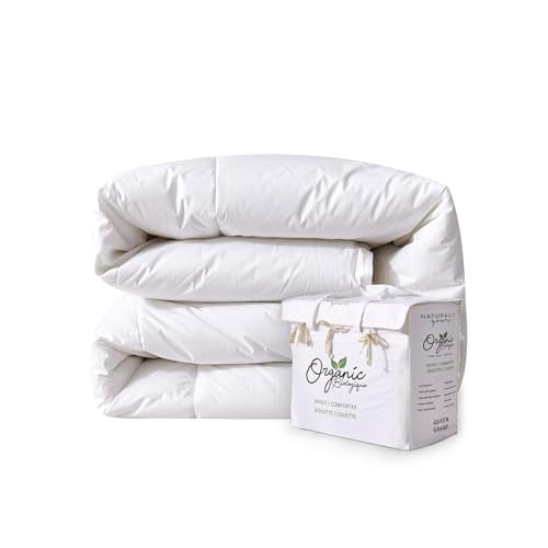 New Season Naturally Yours Organic Cotton Duvet Insert Queen - White ...