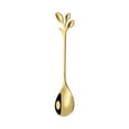 Gold Tree Branch Espresso Spoon 1-Piece Set, Mini Coffee & Dessert ...