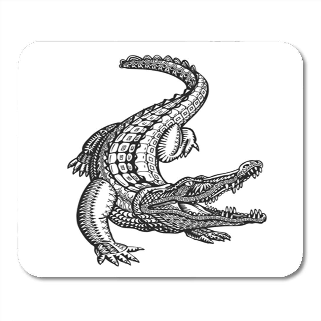 Tribal Alligator Tattoo