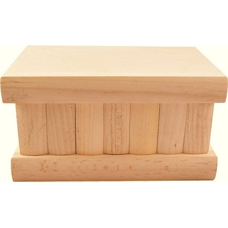 Jewelry and Puzzle Box 2 in 1 - Handmade Wooden Case with Hidden Key ...