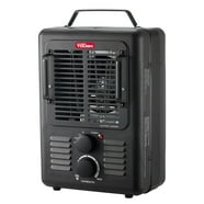 Hyper Tough 1500W Electric Utility Fan- Forced Space Heater, Indoor ...