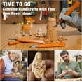 Wood Carving Kit, 23pcs Wood Carving Tool with Wood Carving Knives ...