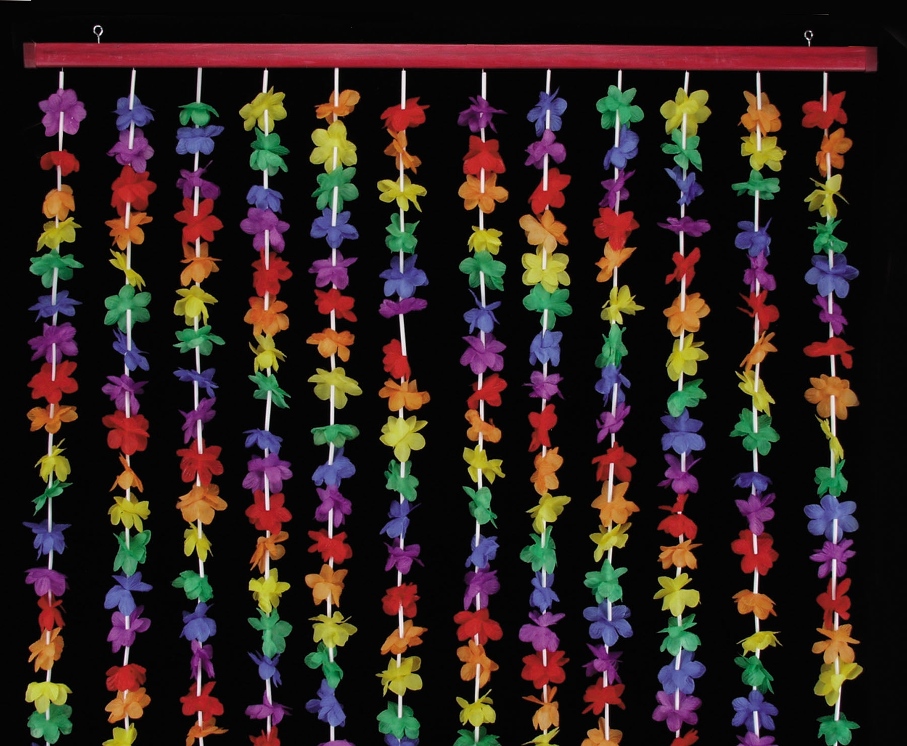 Loftus Hawaiian Flower Luau Party Hanging Decoration 78" Curtain ...