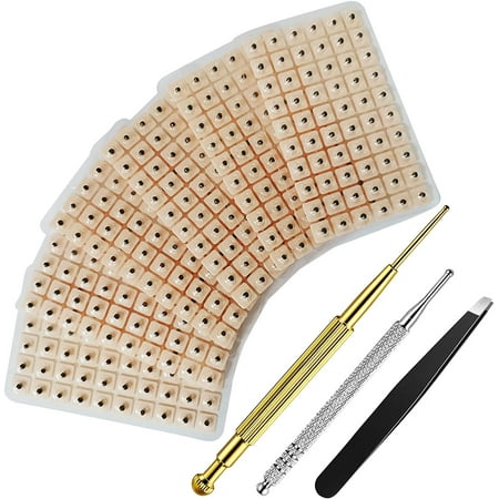 Multi-Condition Ear Seeds Acupuncture Kit, Facial Reflexology Tools ...