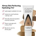 Almay Skin Perfecting Hydrating Tint, Lightweight Liquid Foundation, 100 Ivory, 0.94 fl oz ...