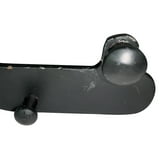 Hilason Western Black Steel Youth 15 Degree Bull Riding Spurs Pair ...