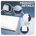 24" x " HDPE Sheet 1/2" Thick, High Density Polyethylene Board, Solid ...