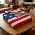 27"×39" American Flag Patriotic Throw Blanket,Red White Blue Star ...