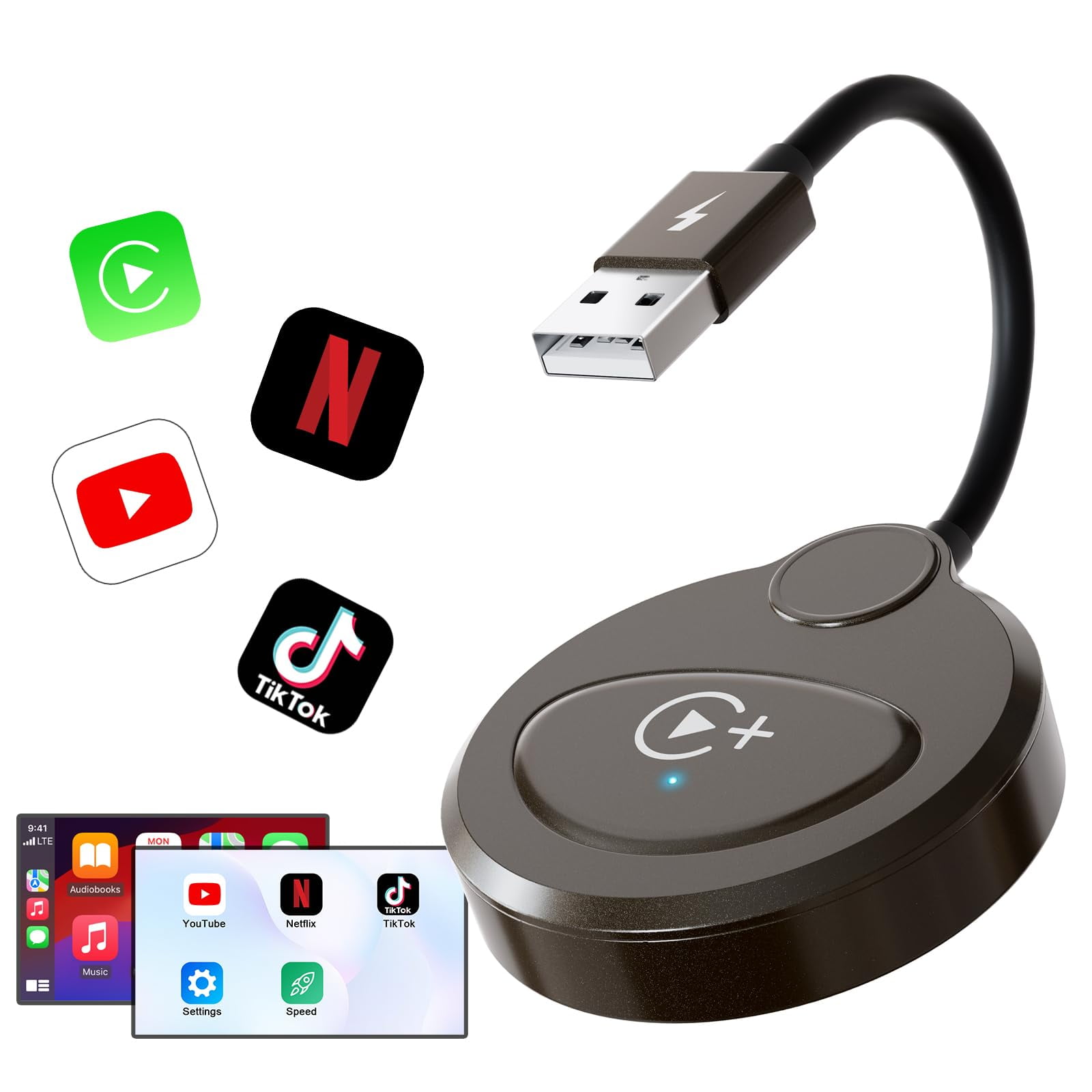 Click here for Anytrox Wireless Carplay Adapter Built In Youtube... prices