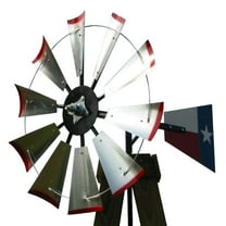 38-inch Windmill Head w/Texas Flag Tail & Instructions to Build an 11 ...