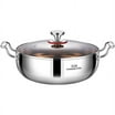 Kapp 6QT Stainless Steel Casserole Dutch Oven Stockpot, Induction ...