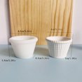 Grids Basket Shaped Flowerpot Silicone Mold Handmade Cup Mold Plaster ...