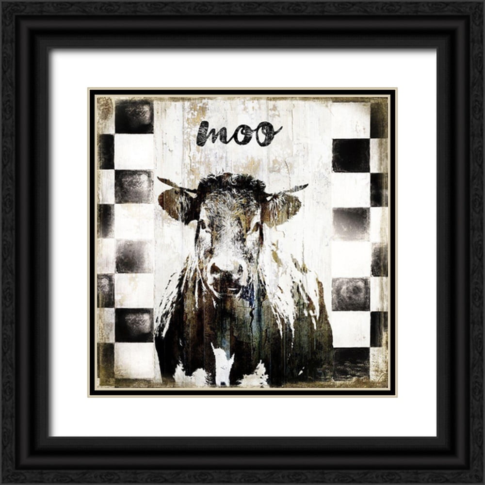 Sommers, Mindy 20x20 Black Ornate Wood Framed with Double Matting ...