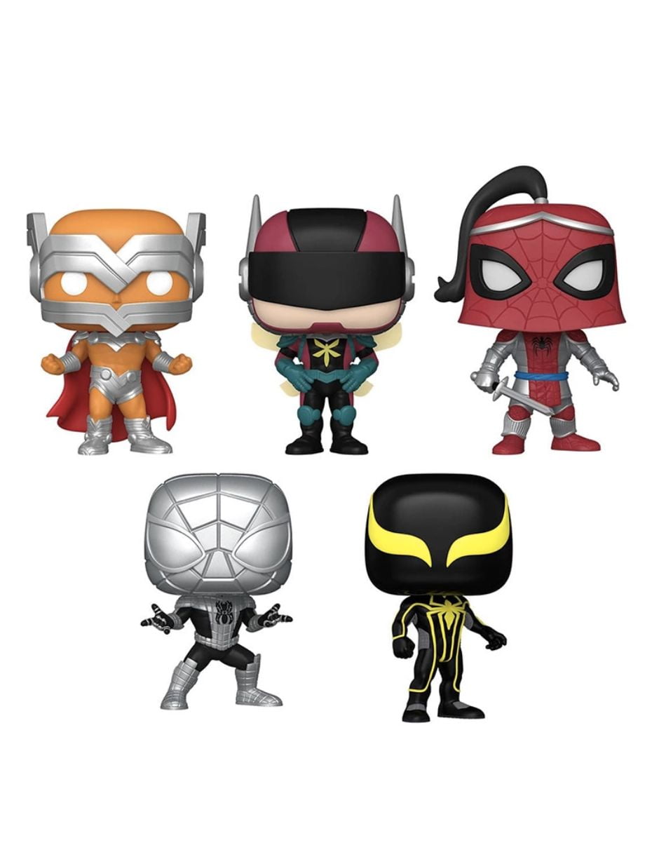 Funko pop Marvel - Spider-Man Prodigy/ The hornet/ Prince of arachne ...