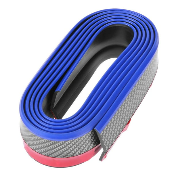 JQSM 2.5m Car Front Bumper Lip Splitter Body Spoiler Rubber Protector ...