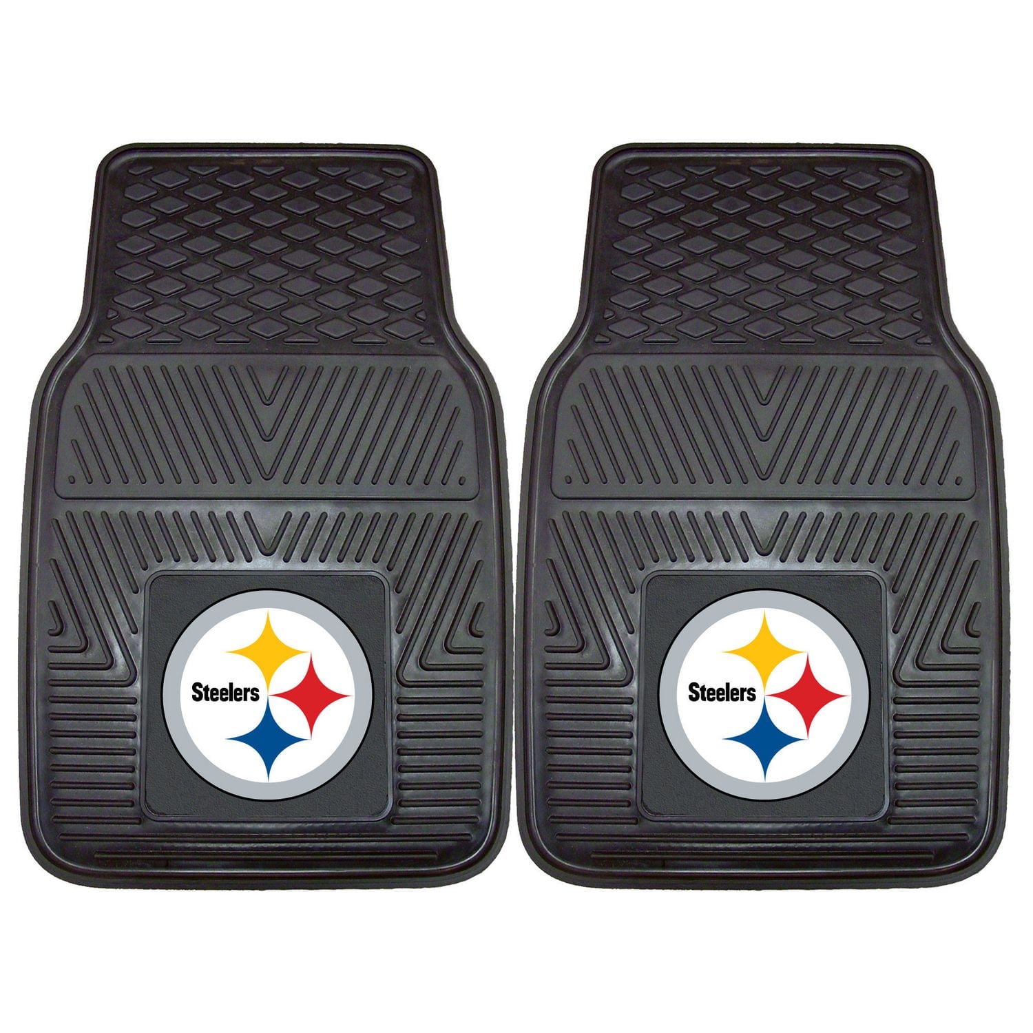 FanMats NFL Pittsburgh Steelers Vinyl Car Mat - Set of 2 - Walmart.ca