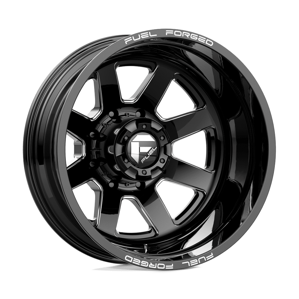 Fuel Mono Monoblock Forged Rim D09 22X8.25 8X200 MT-BLK-MIL -202MM ...
