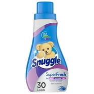 Snuggle Plus Super Fresh Liquid Fabric Softener, Spring Burst, 31.7 ...