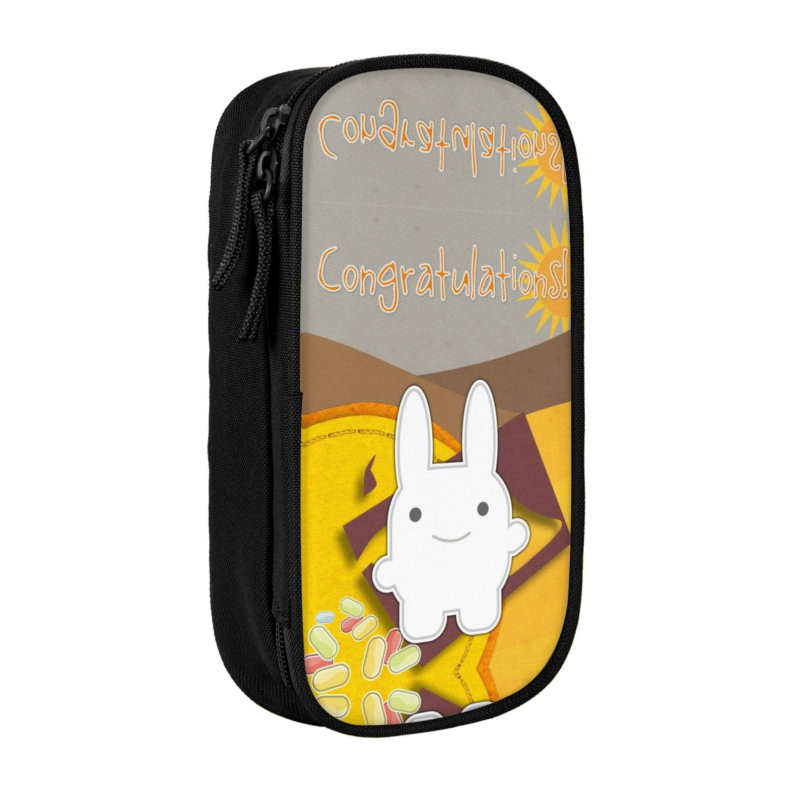 XMXY Congratulations Happy Card Pencil Case Cute Aesthetic, Portable ...