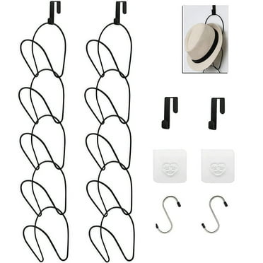 Clearance Hooks under $5 5PCS Adhesive Hat Hooks For Wall Super Strong ...