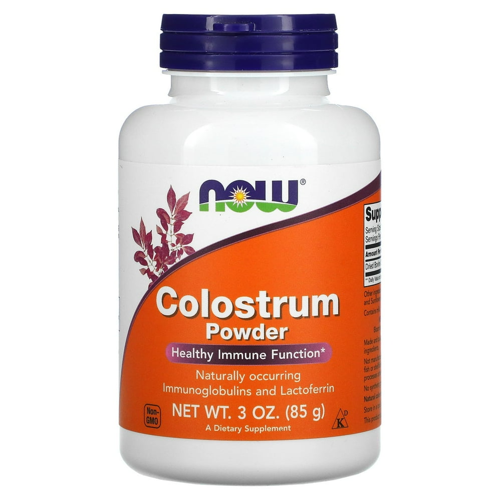 NOW Foods - Colostrum Powder - 3 oz. - Walmart.com - Walmart.com
