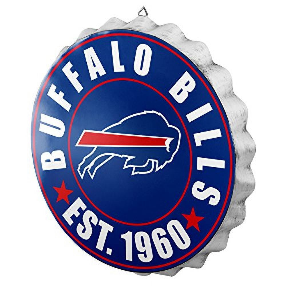 Letrero mural con licencia oficial de la NFL de Buffalo Bills, FOCO ...