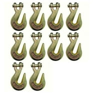 RAParts Set of Twelve 5/16" Grab Hook Clevis Tow Chain Hook Made For ...