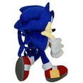 Sonic The Hedgehog Plush Kids School Book Bag, 17 in. Plush Backpack ...