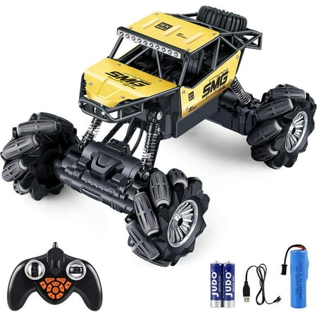 [2020 Updated] 1:14 Rechargeable RC Car with 14 Modes, Off Road Monster ...