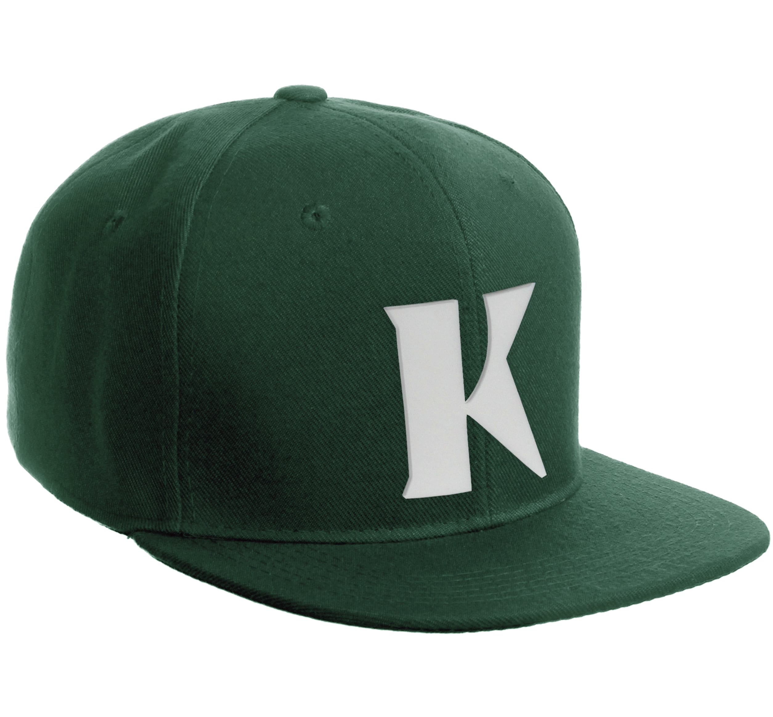 Daxton Classic Snapback Hat 3D Capital Alphabet Letters Flat Bill Visor ...