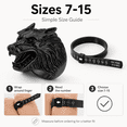 Wolf Ring for Men, Alloy Animal Head Statement Ring, Biker Gothic Punk ...