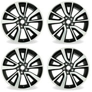 18" 18x8 Set of 4 New GLOSS Black Alloy Wheels for 2018-2022 Toyota ...