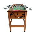 KICK Twain 48″ 2-in-1 Multi Game Table (Brown) - Combo Game Table Set ...