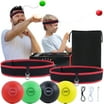 Boxbollen Game Boxing Reflex Ball Headband Set, Head Mounted Boxing ...