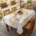 Abstract Marble Texture Pattern Table Cloth 52x70in, Waterproof ...
