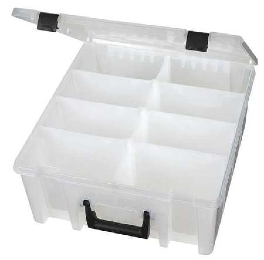 FLAMBEAU Adjustable Compartment Box,Clear T9200 - Walmart.com - Walmart.com