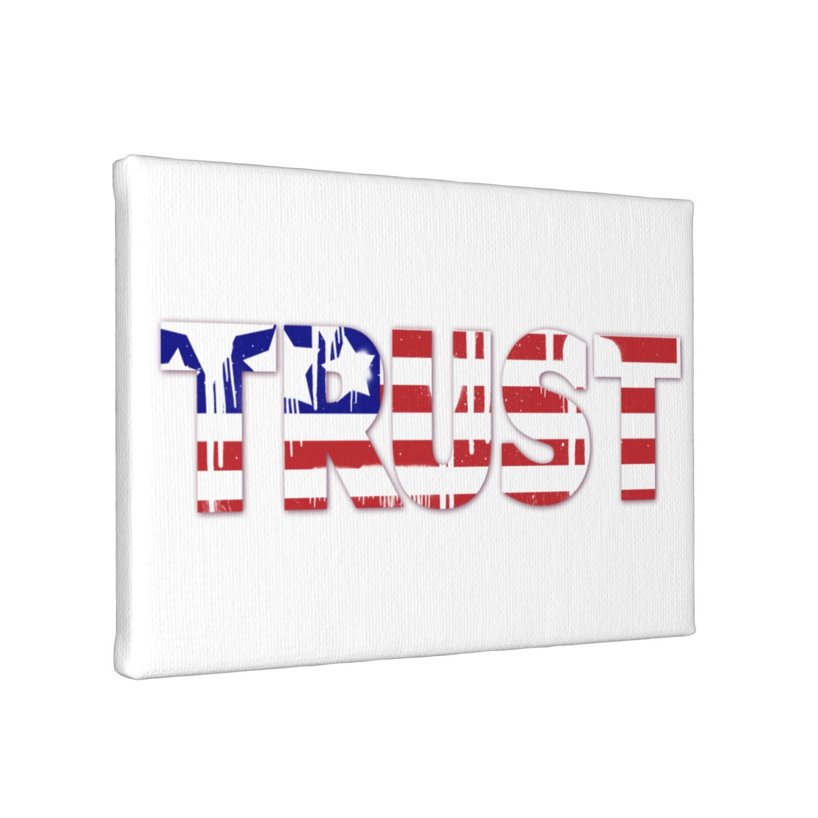 TEQUAN American Usa Us Flag Trust Wall Art Canvas Prints, Modern ...