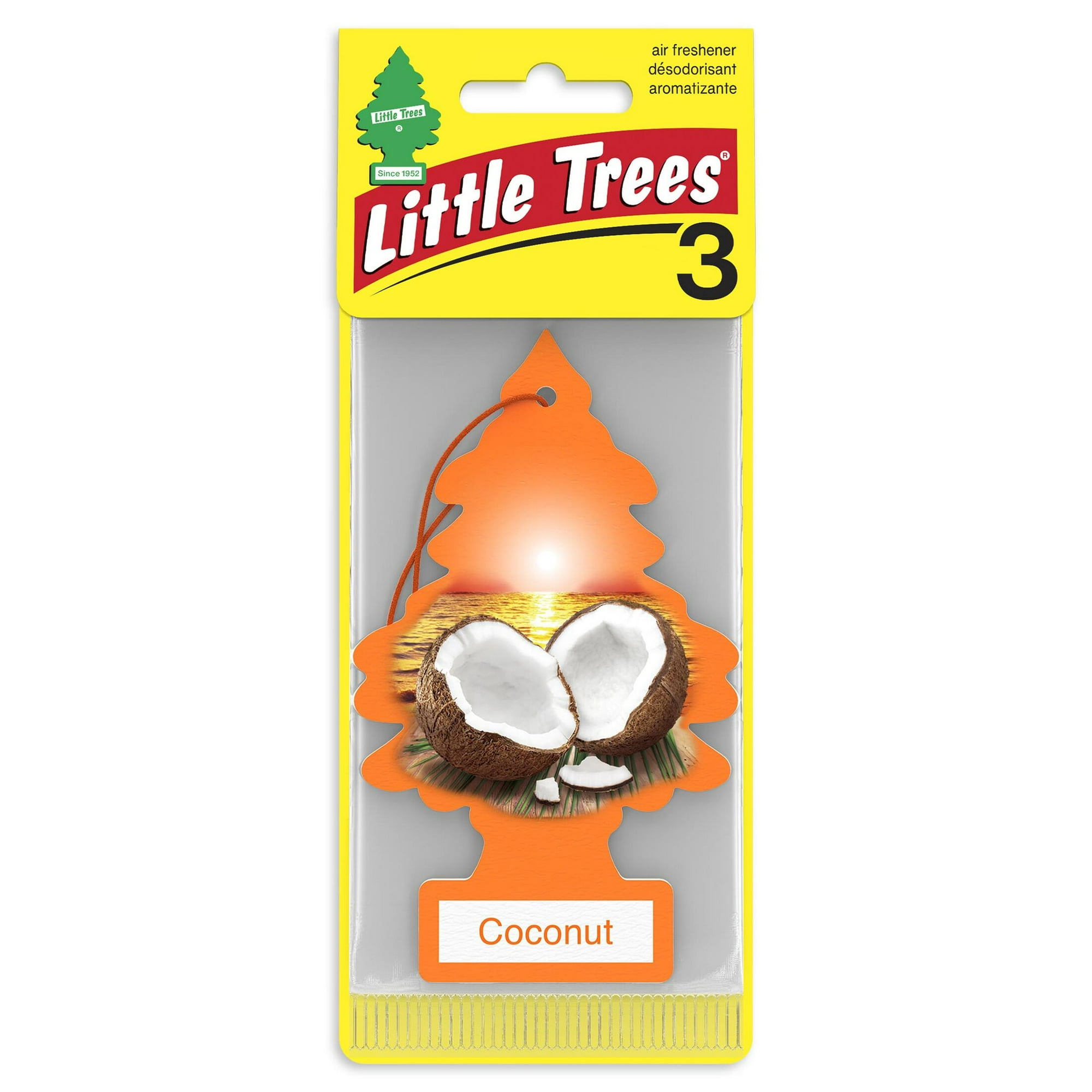 Click here for Little Trees Air Freshener Coconut 3-Pack prices