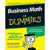 For Dummies Business Math for Dummies, (Paperback) - Walmart.com
