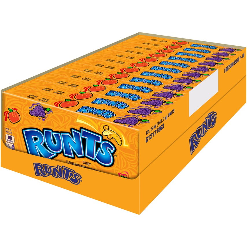 Runts Hard Candy Theater Box, 5 Oz (12 Count) - Walmart.com - Walmart.com Runts Hard Candy Theater Box, 5 Oz (12 Count) - Walmart.com - Walmart.com