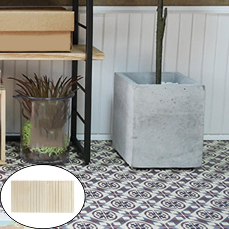 Wood 1/12 1/6 Dollhouse Wall Panel,Doll House Decration ,Furniture ...