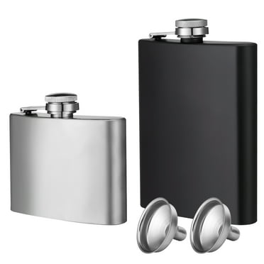 Maxam 12oz Stainless Steel Flask - Walmart.com