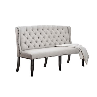 Mapleton European Traditional Cream Bench - Walmart.com