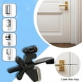 Original Heavy-Duty Portable Door Lock with Stainless Steel Build ...