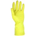 Clc Custom Leathercraft 2300L Household Yellow Latex Gloves, Large ...