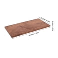 BESTYASH 2-Pack Thick Walnut Wood Blocks for Carving, Crafting, and ...