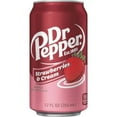 Dr Pepper Soft Drinks: Strawberries and Cream Soda Pop, 12 Fl Oz ...