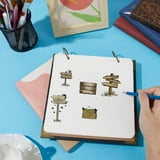 Road Sign Rubber Stamps Skull Signposts Guideboard Vintage Retro Clear ...