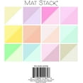 DCWV Double-Sided Cardstock Stack 6"X6" 42/Pkg-Flip/Slide Pastels Solid ...